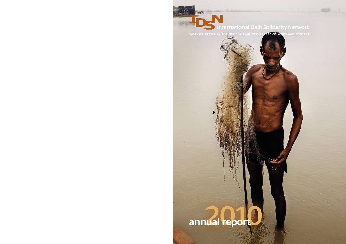 IDSN_Annual_Report_2010 - International Dalit Solidarity Network