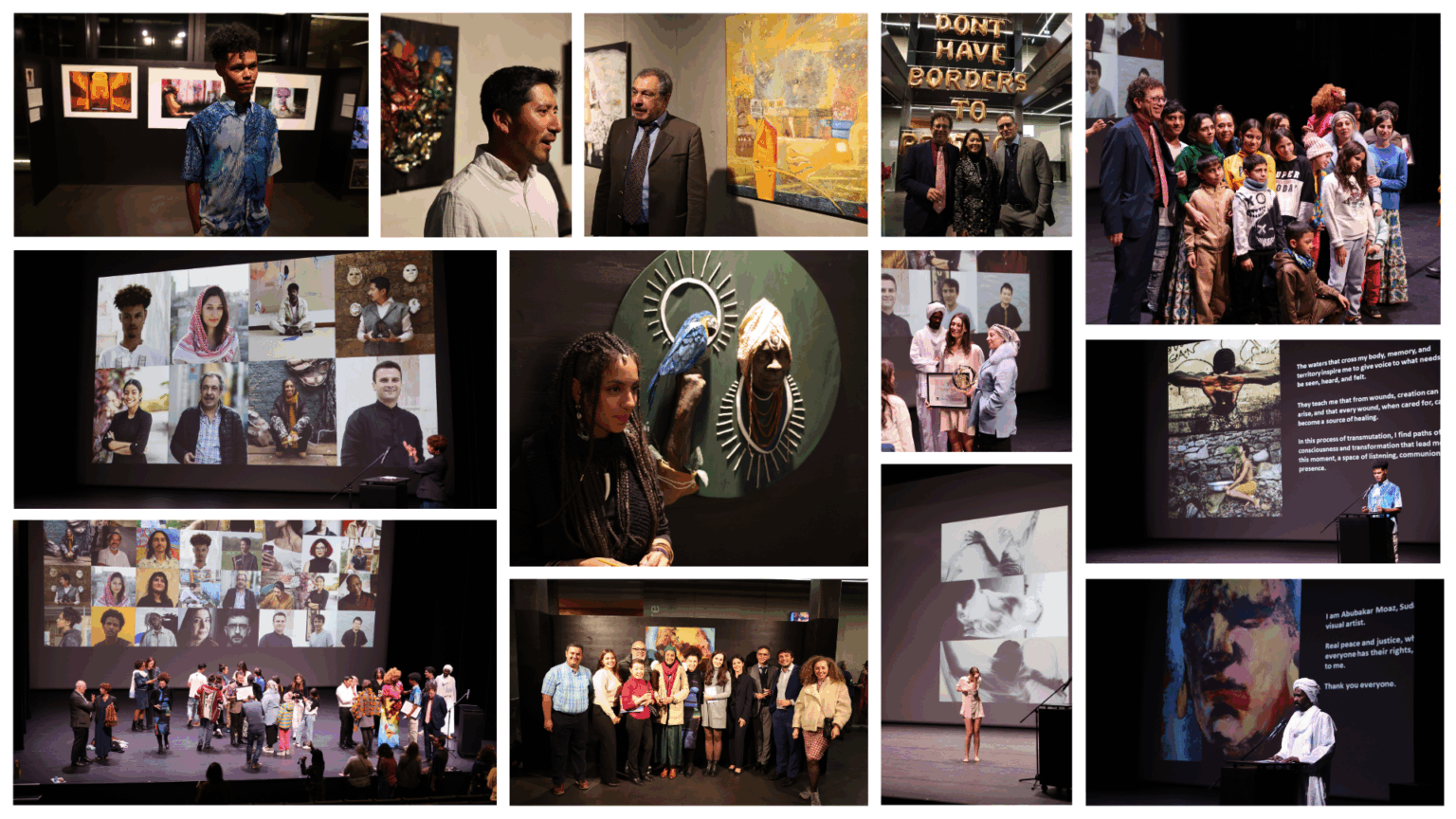 Awards Photo Collage - International Dalit Solidarity Network